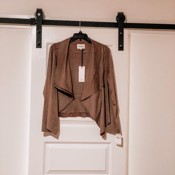 Jackets & Coats | Vigoss Swayed Leather Jacket | Poshmark